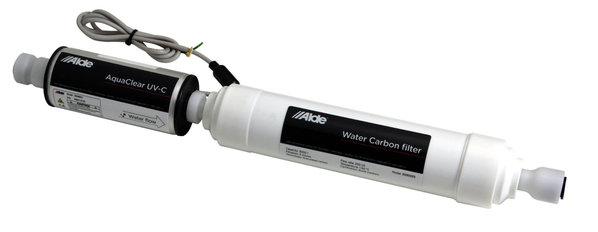 Cleaner water with Alde AquaClear UV-C - Alde