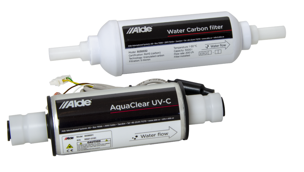 Cleaner water with Alde AquaClear UV-C | Alde