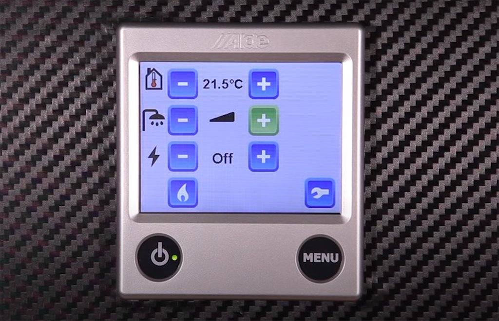 Alde Compact 3020 control panel - Alde