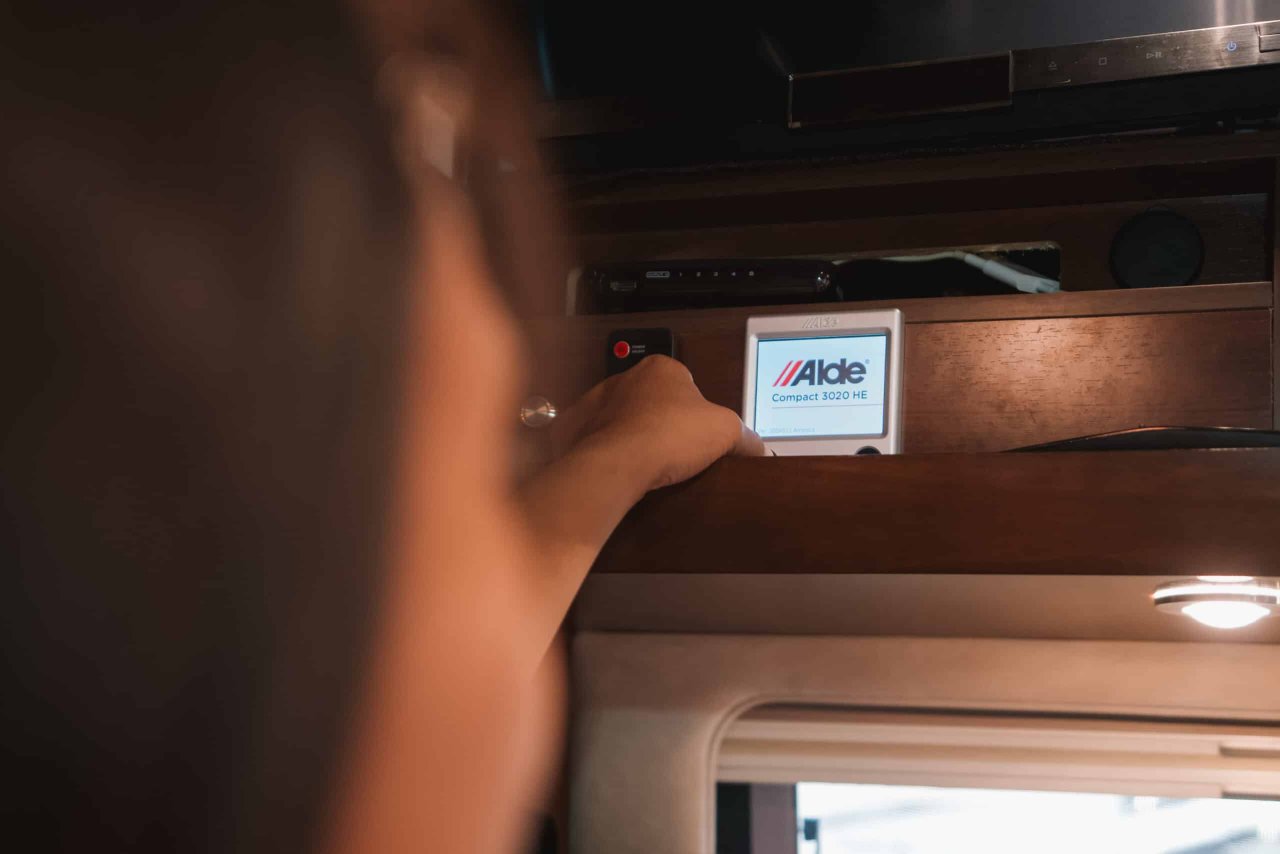 Protect your caravan against frost and ice during the winter - Alde